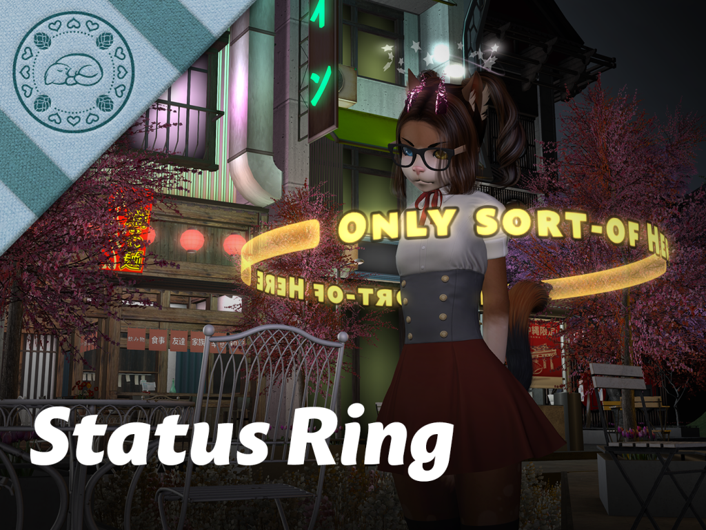 Status Ring – Sleepy Kitty